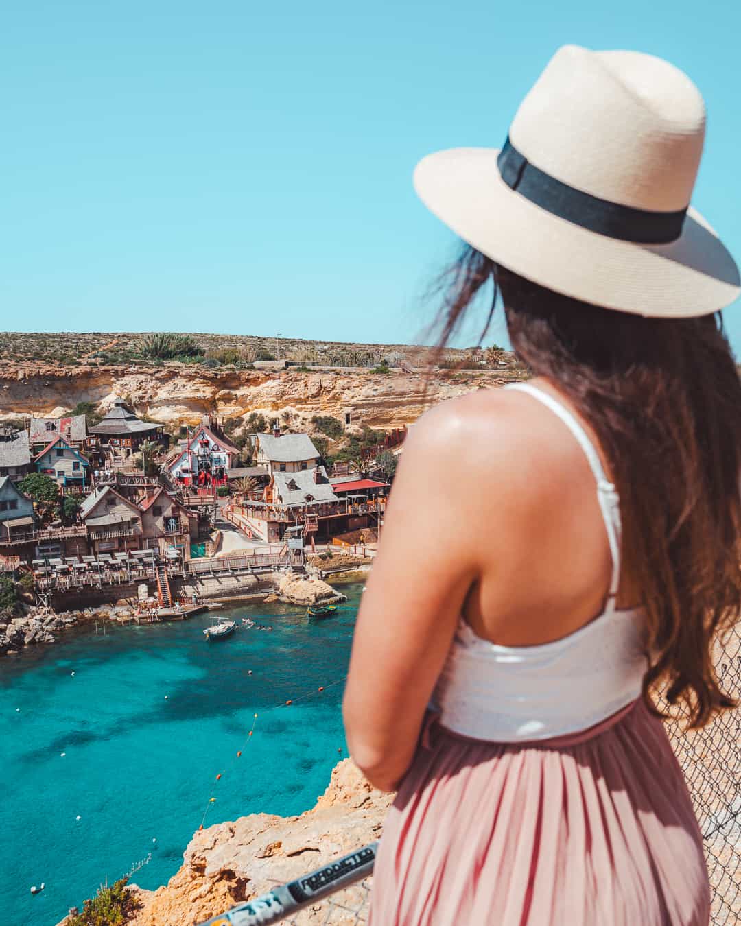 How to Visit Popeye Village Viewpoint & Anchor Bay, Malta ...