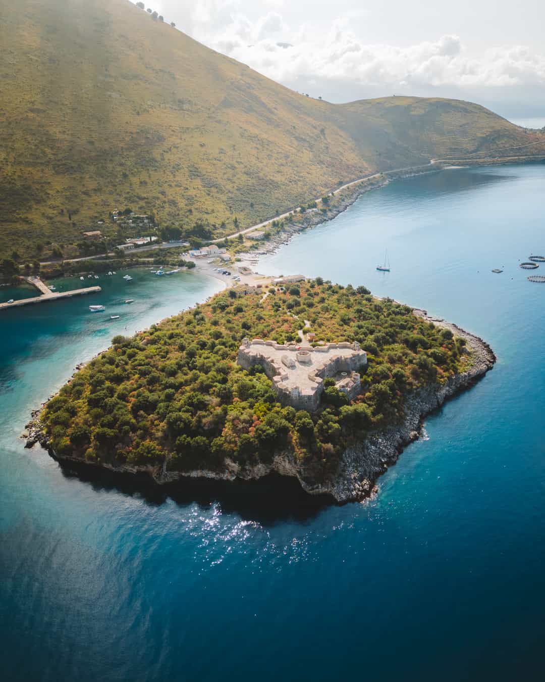 How to Visit Porto Palermo Beach & Castle in Albania - Hungariandreamers