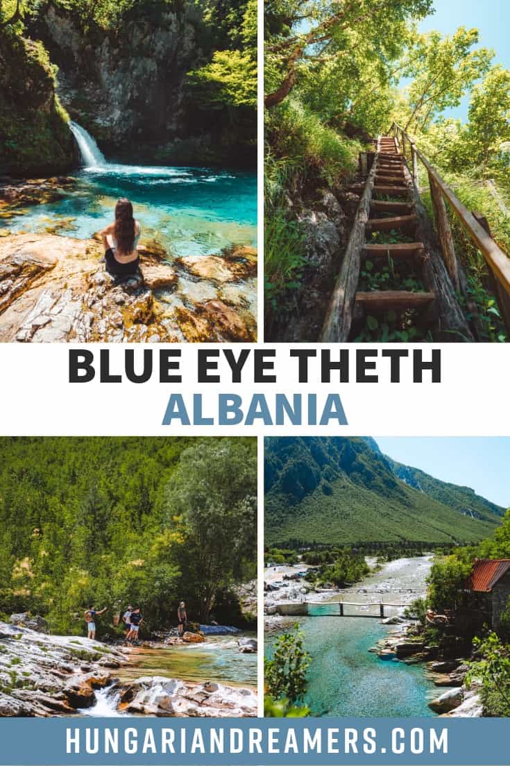 How to Get to the Blue Eye in Theth (+Map) - Hungariandreamers
