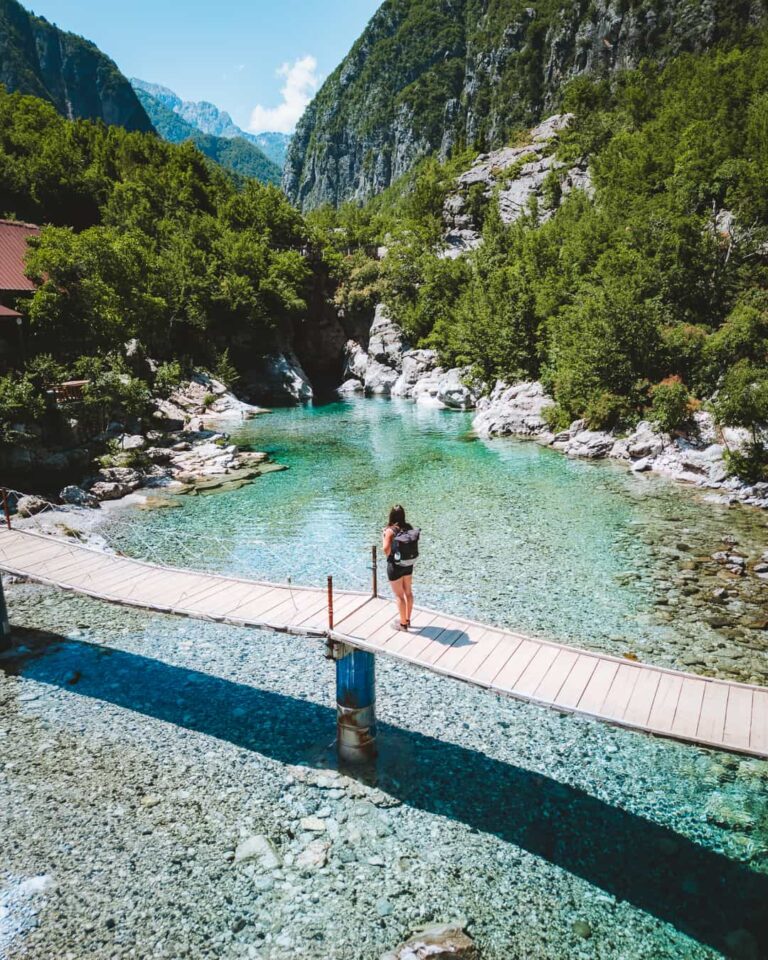 How to Get to the Blue Eye in Theth (+Map) - Hungariandreamers